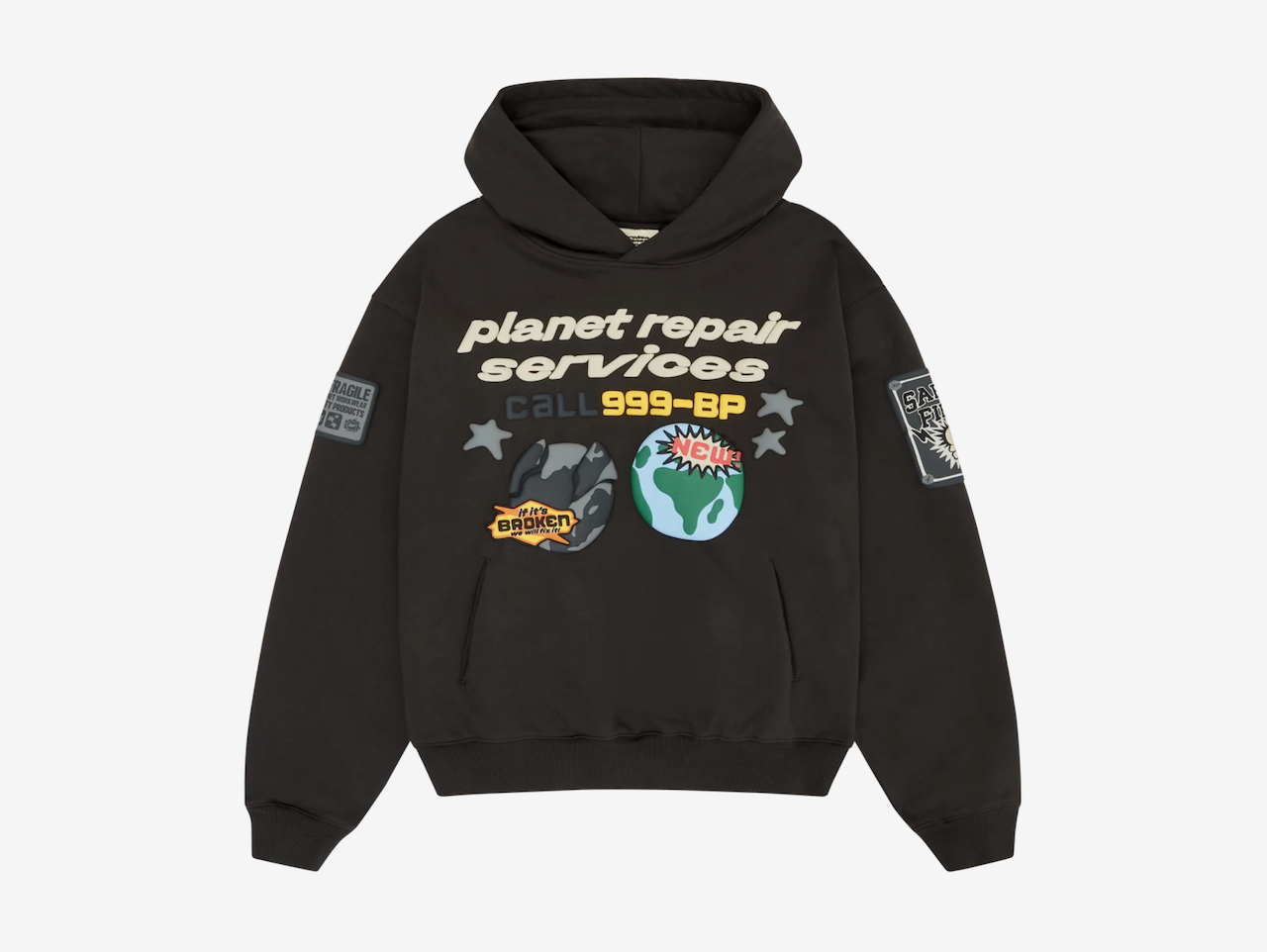 Broken Planet Hoodie Planet Repair Services – Hyped Economy